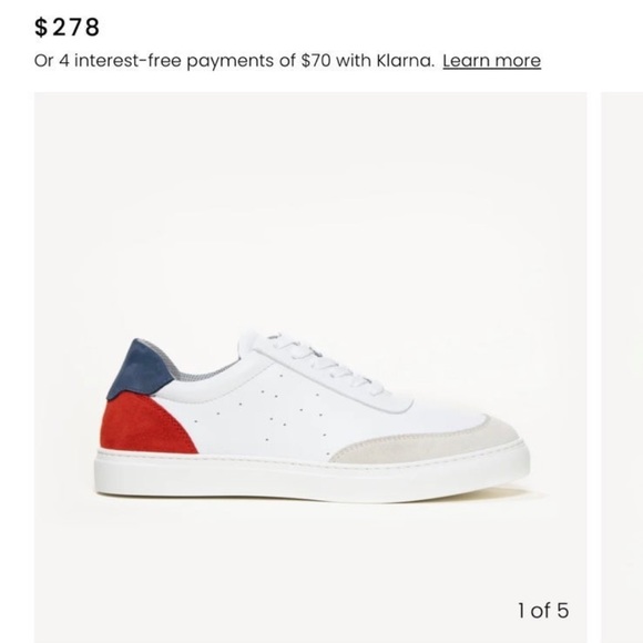 M Gemi | Shoes | M Gemi The Paolo Navy Red White Leather And Suede ...